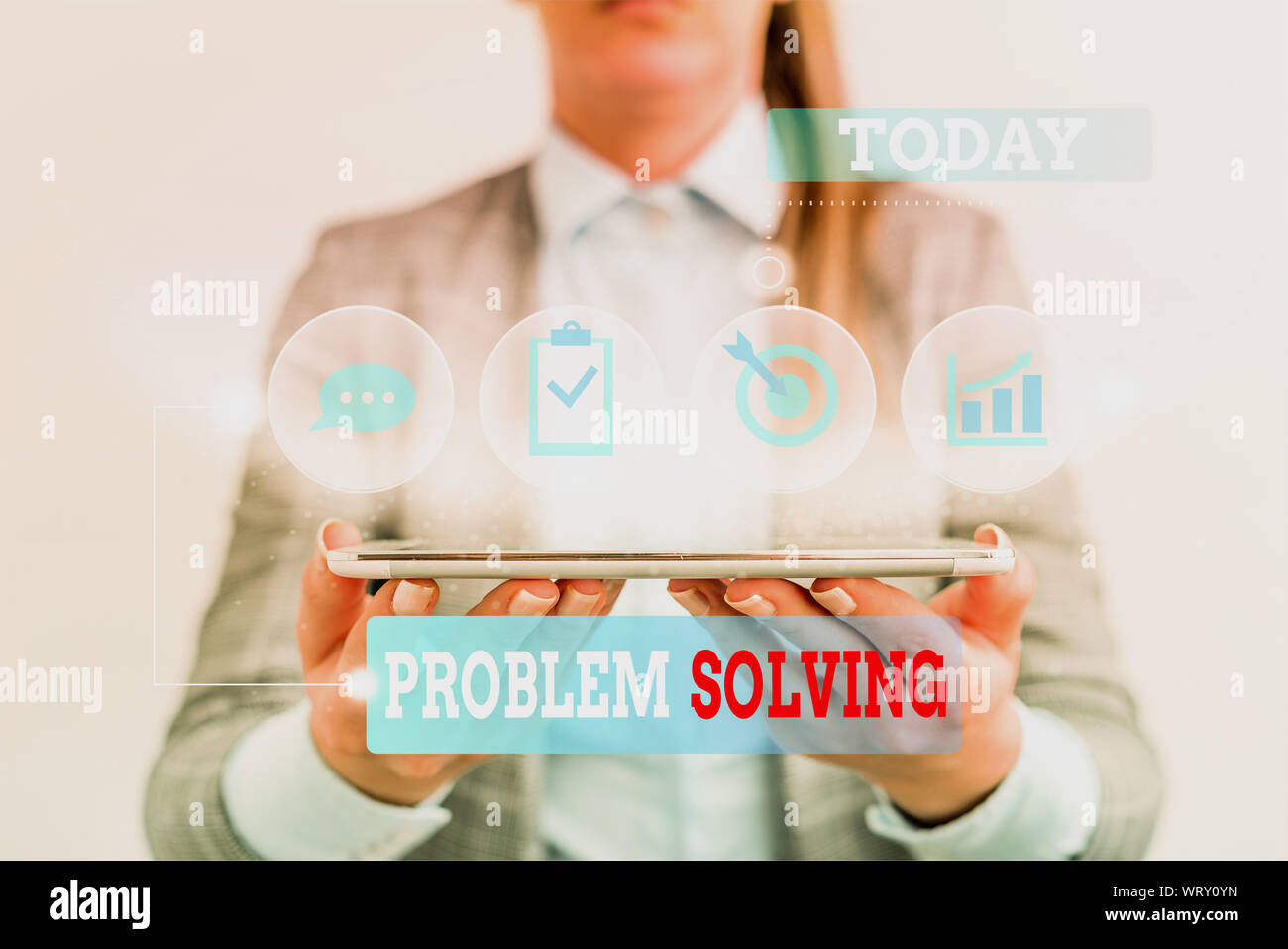 Handwriting Text Writing Problem Solving Conceptual Photo Process Of