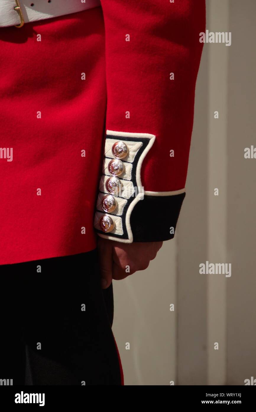 Red guard uniform hi-res stock photography and images - Alamy