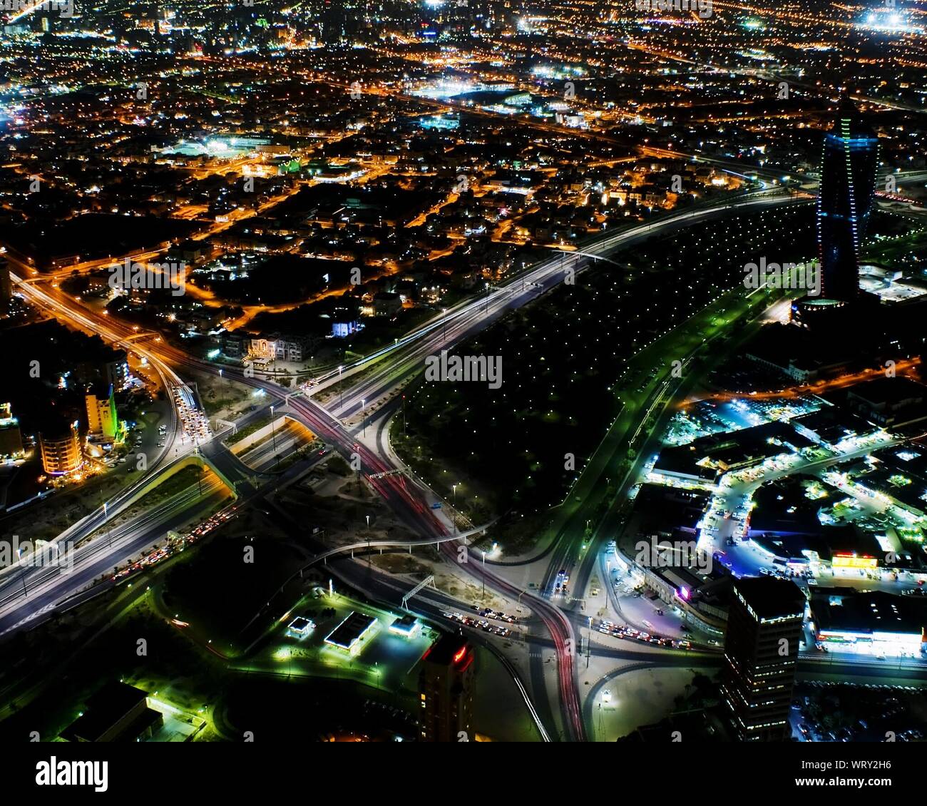 Kuwait city aerial view kuwait hi-res stock photography and images - Alamy