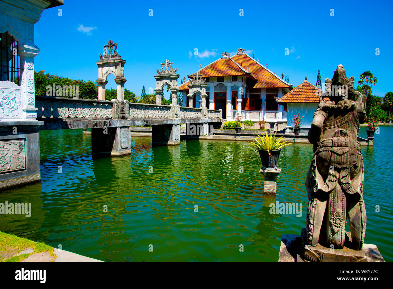 Garden of Soekasada Ujung - Bali - Indonesia Stock Photo - Alamy
