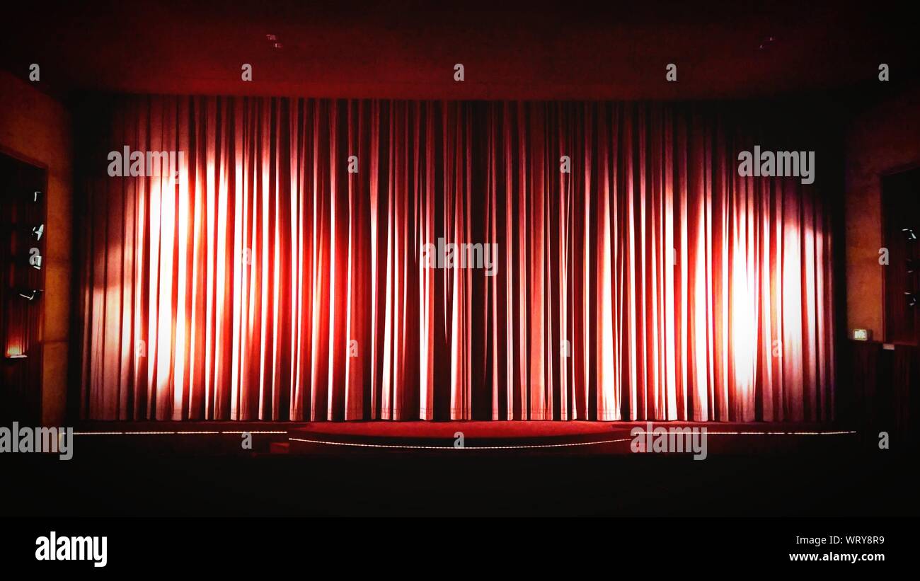 Empty Theatre Stage High Resolution Stock Photography and Images - Alamy