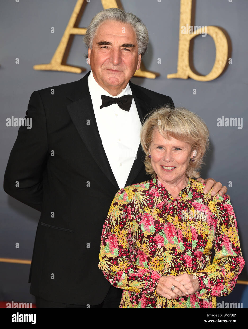 Jim Carter And Imelda Staunton High Resolution Stock Photography and ...
