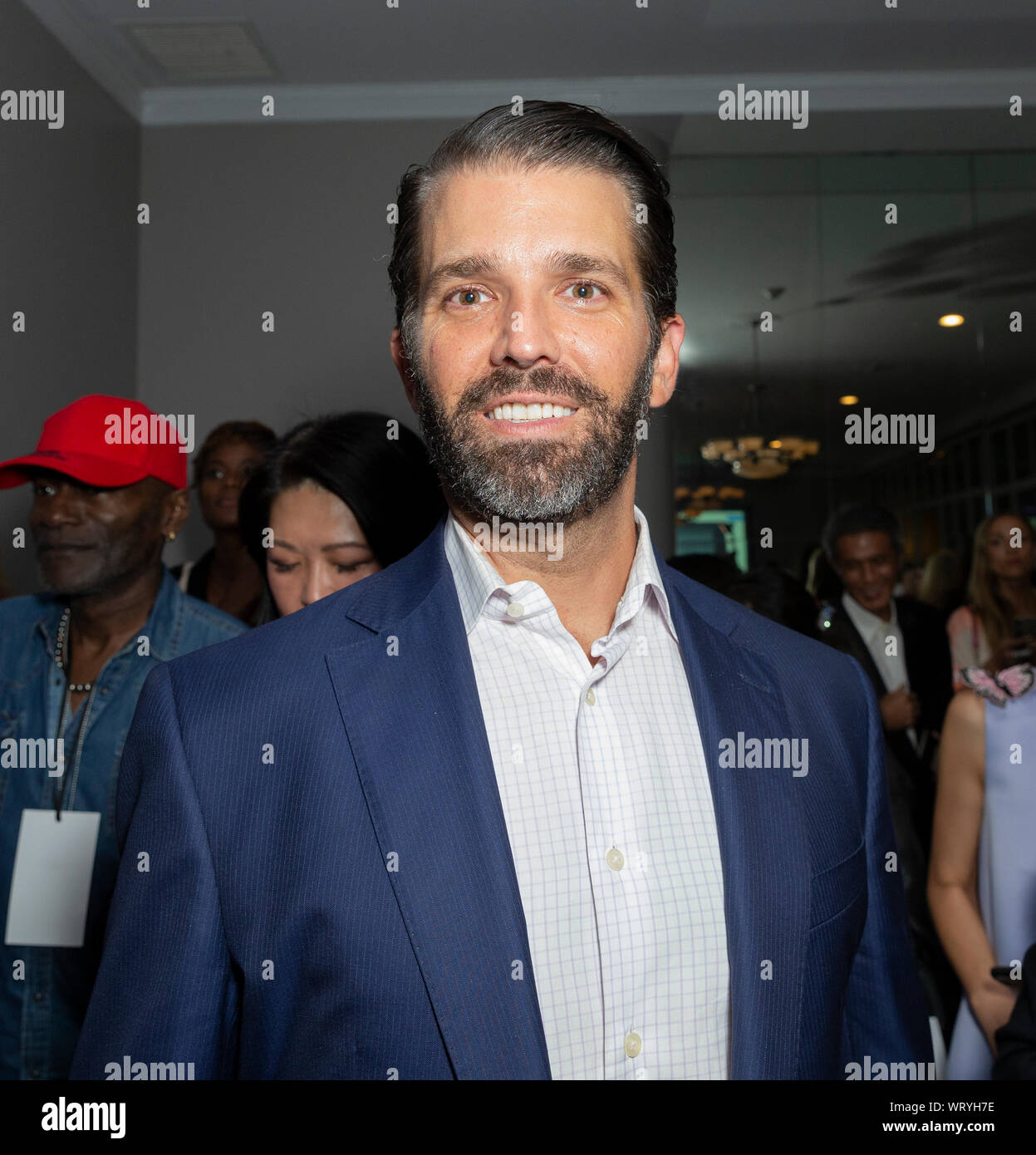 Donald trump party new york model hi-res stock photography and images ...