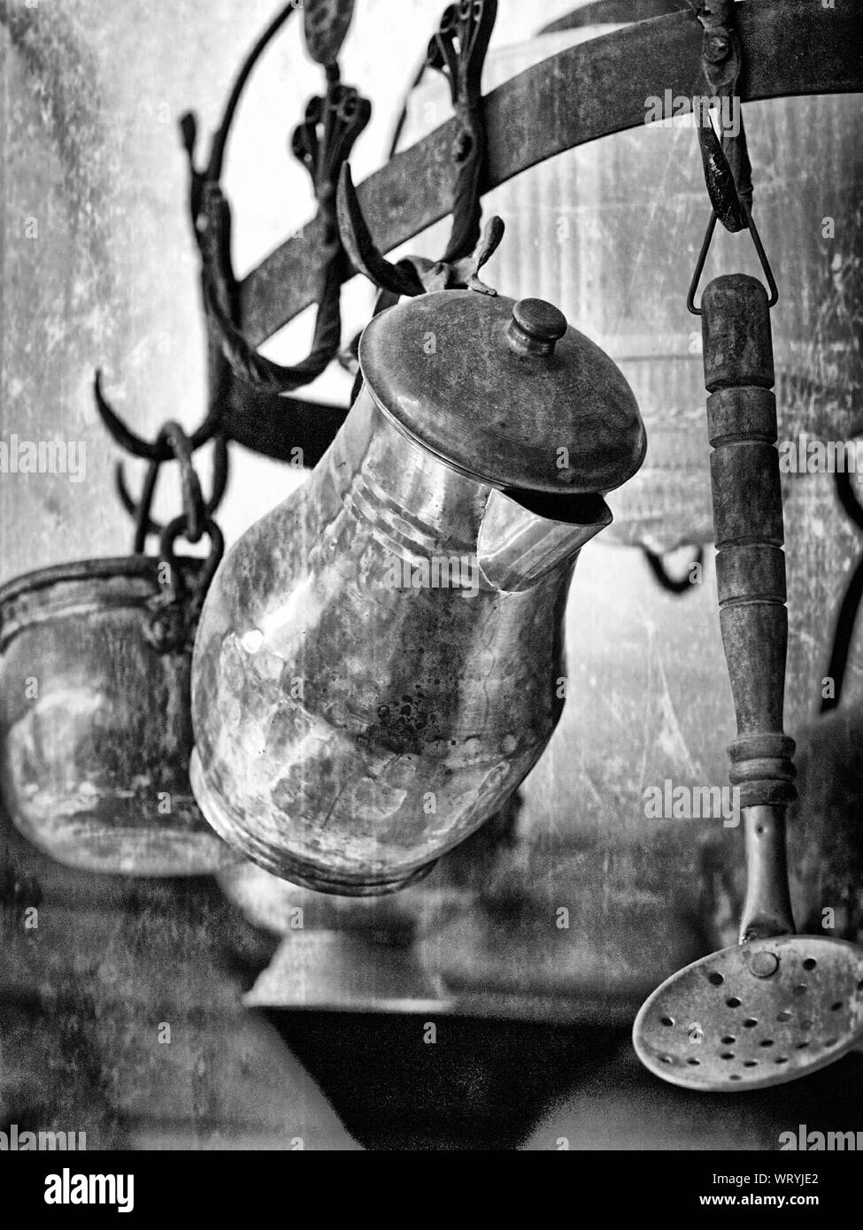 Kitchen jug Black and White Stock Photos & Images - Alamy