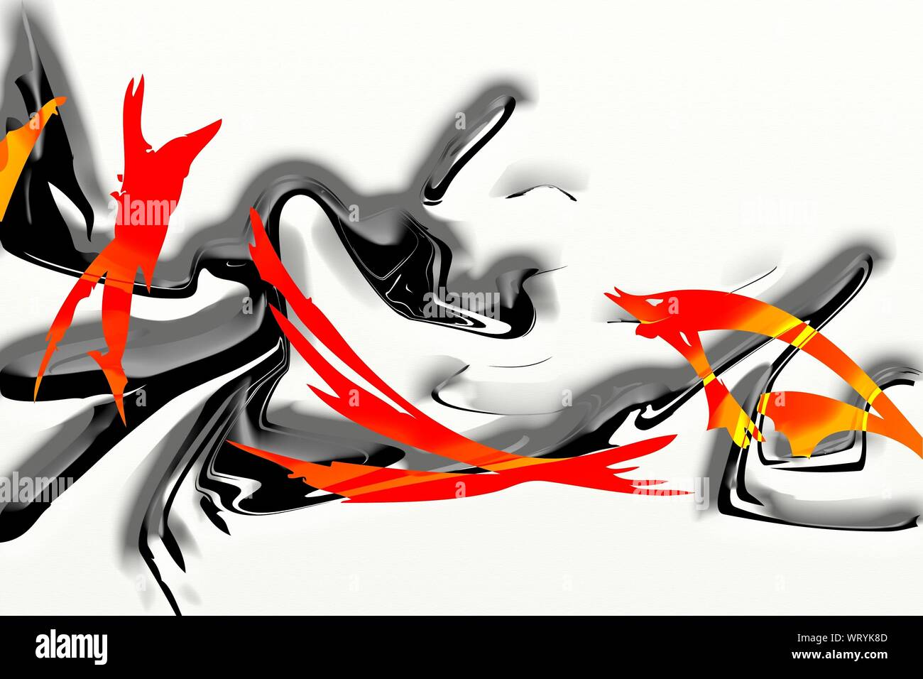 Abstract color design art illustration Stock Photo - Alamy