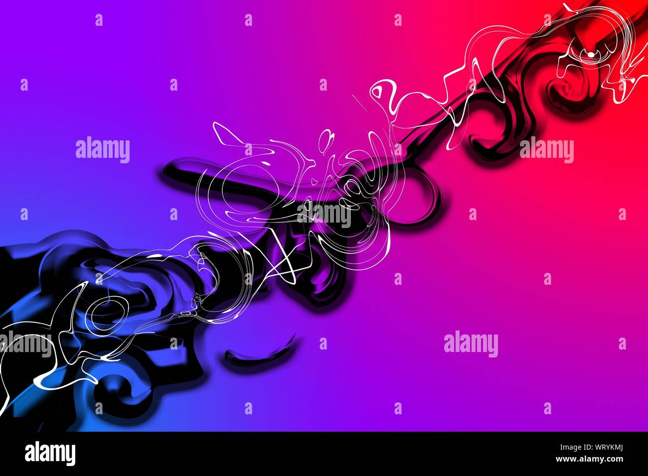 Abstract color design art illustration Stock Photo - Alamy