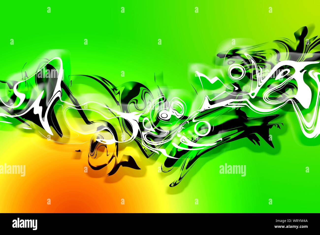 Abstract color design art illustration Stock Photo - Alamy