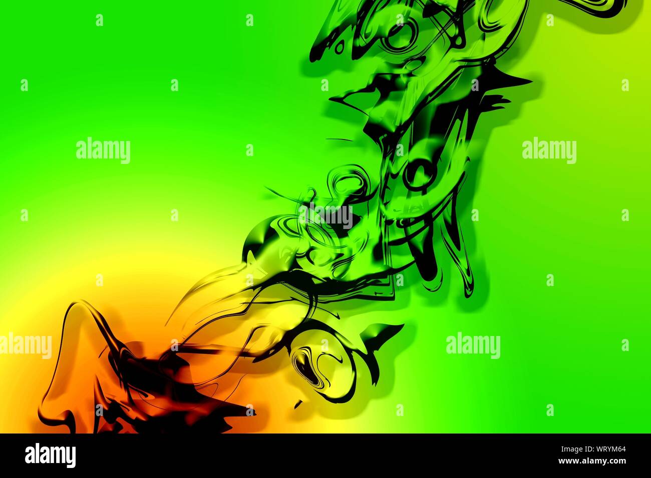 Abstract color design art illustration Stock Photo - Alamy