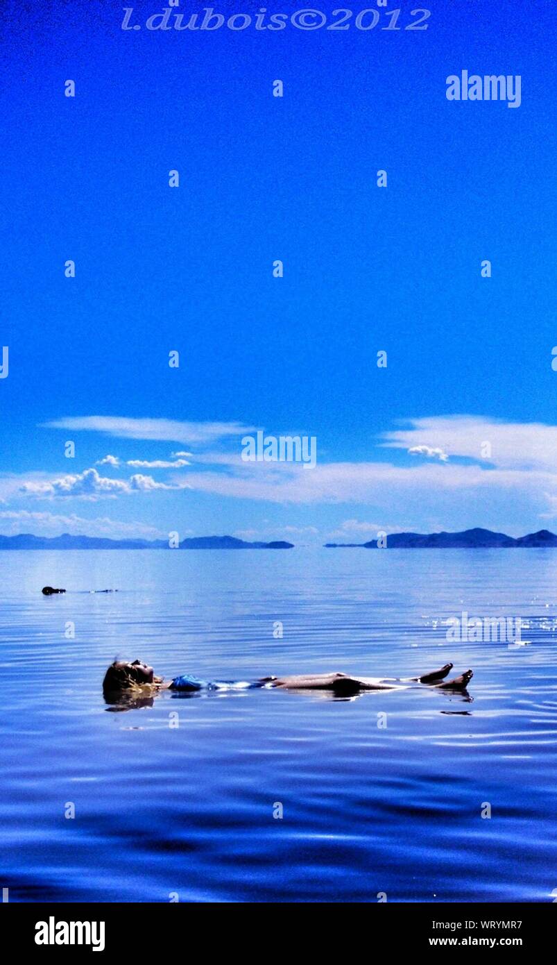 On back swimming hi-res stock photography and images - Alamy