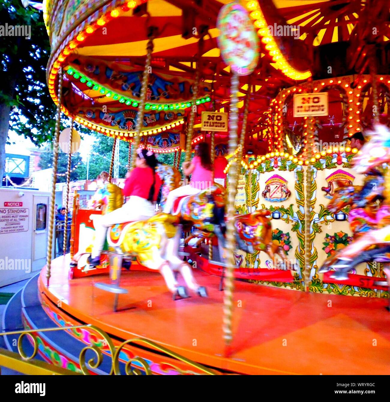 Children amusement park ride hi-res stock photography and images - Alamy