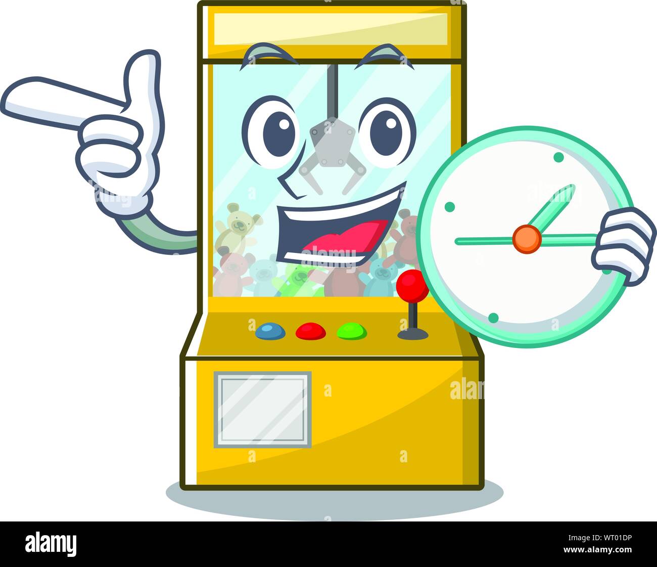 Crane grabbing Stock Vector Images - Alamy