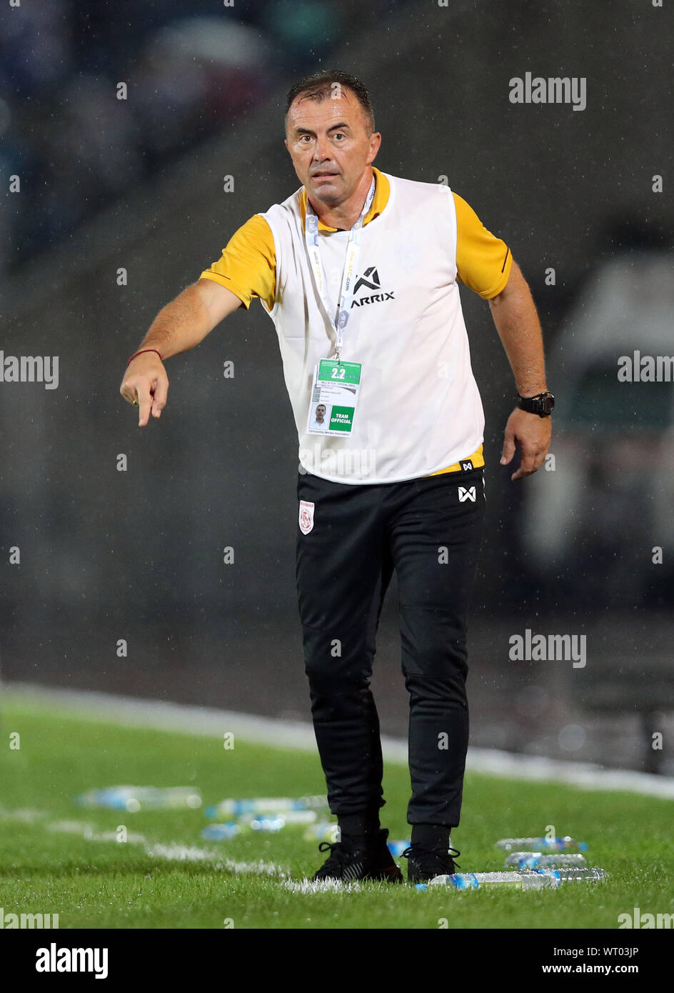 Yangon, Myanmar. 10th Sept, 2019. Miodrag Radulovic (MYA), September 10 ...