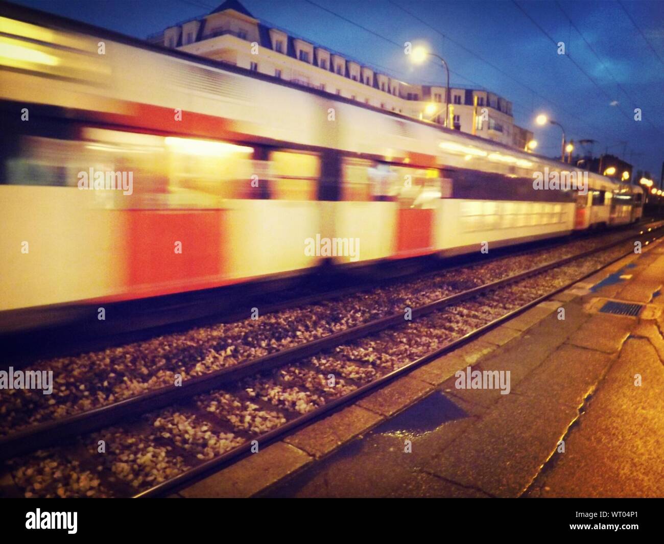 Speeding Train High Resolution Stock Photography and Images - Alamy