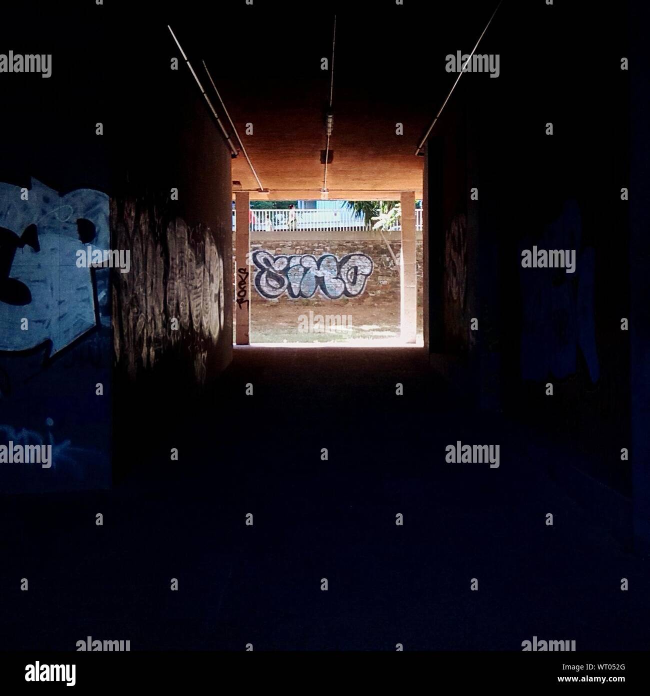 Dark Walkway High Resolution Stock Photography and Images - Alamy