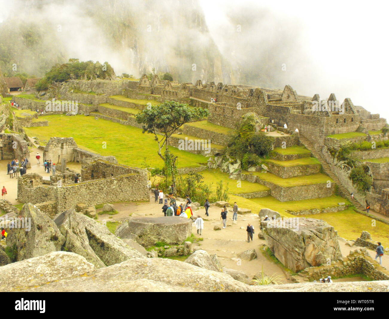 Machu picchu people tourist hi-res stock photography and images - Alamy