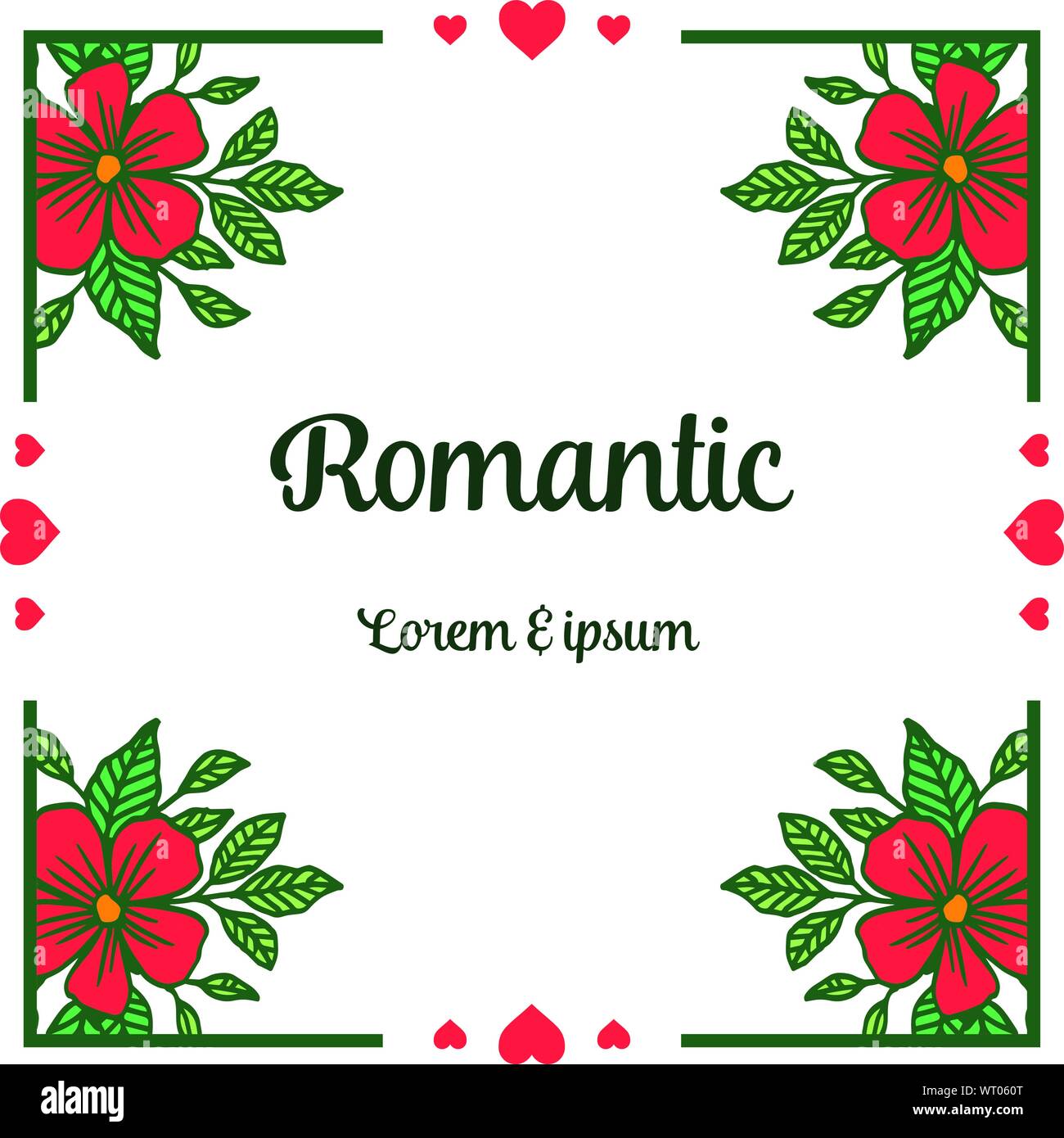 Natural background design blooming Stock Vector Images - Alamy