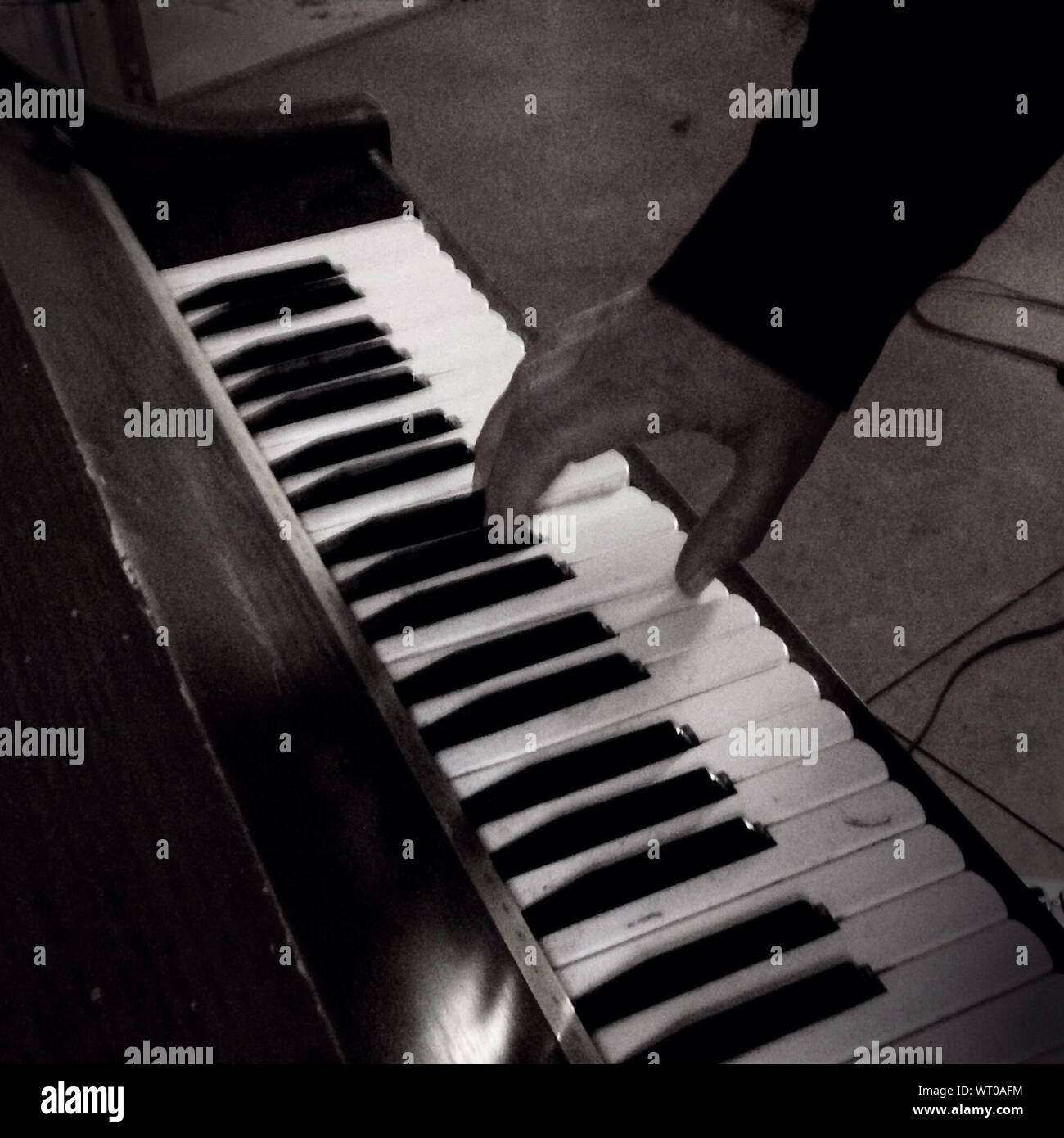 Piano Music In Bench High Resolution Stock Photography and Images - Alamy