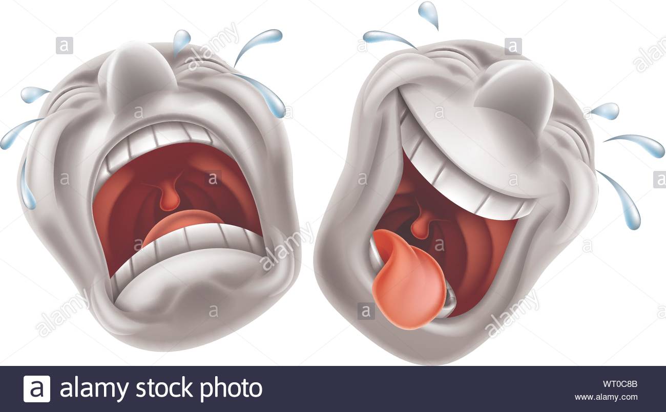Comedy And Tragedy Masks High Resolution Stock Photography and Images ...