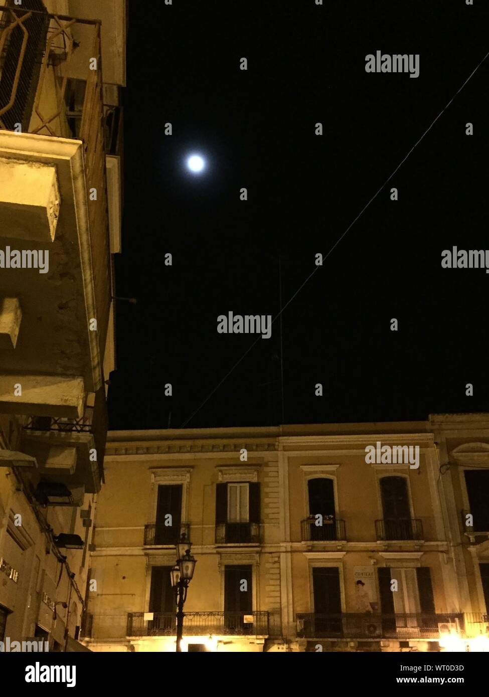 Moon shining at night hi-res stock photography and images - Alamy