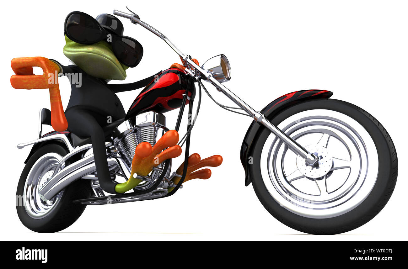 Frog On Motorcycle High Resolution Stock Photography and Images - Alamy