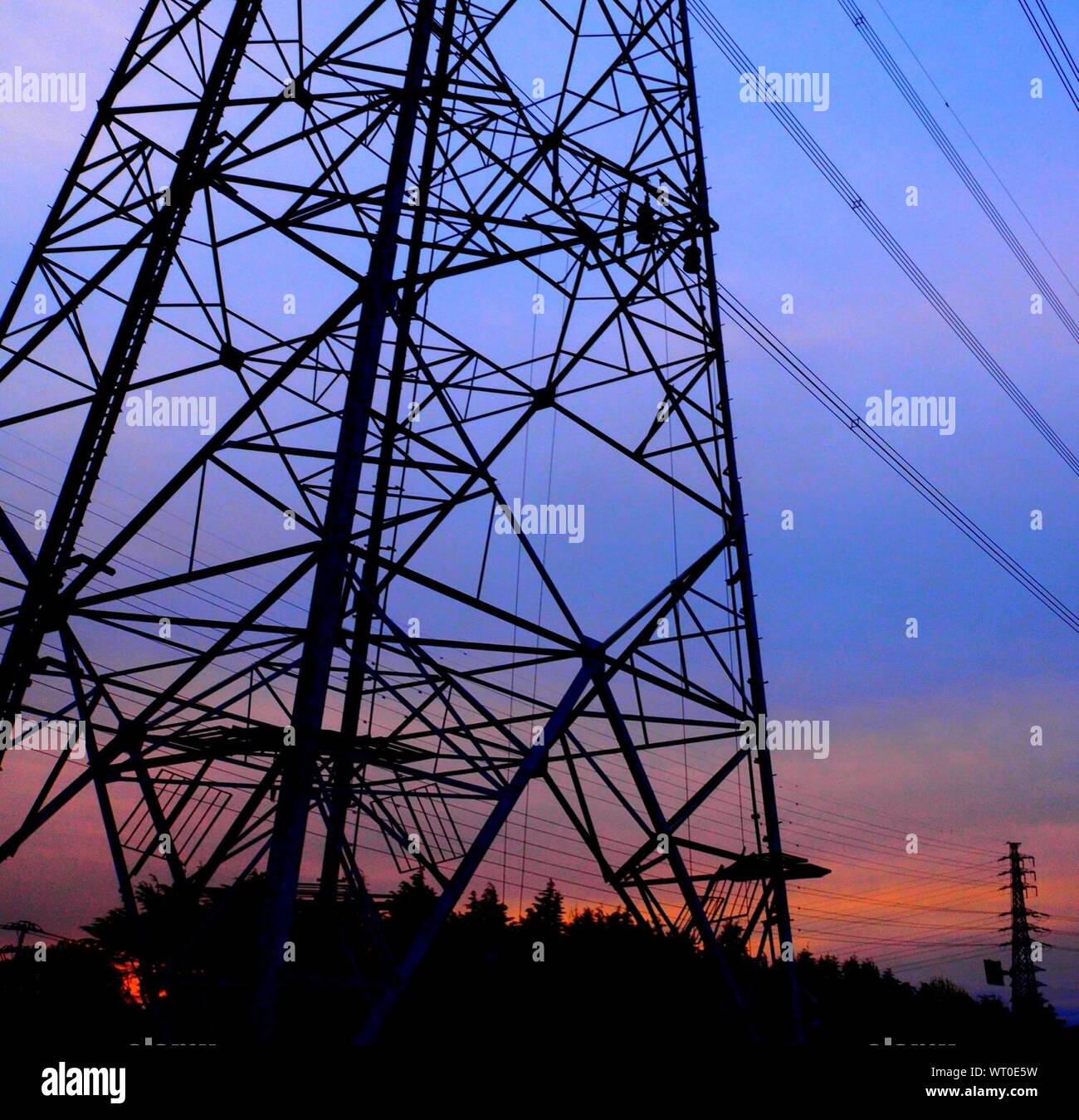 Electricity Pylon Japan High Resolution Stock Photography and Images ...