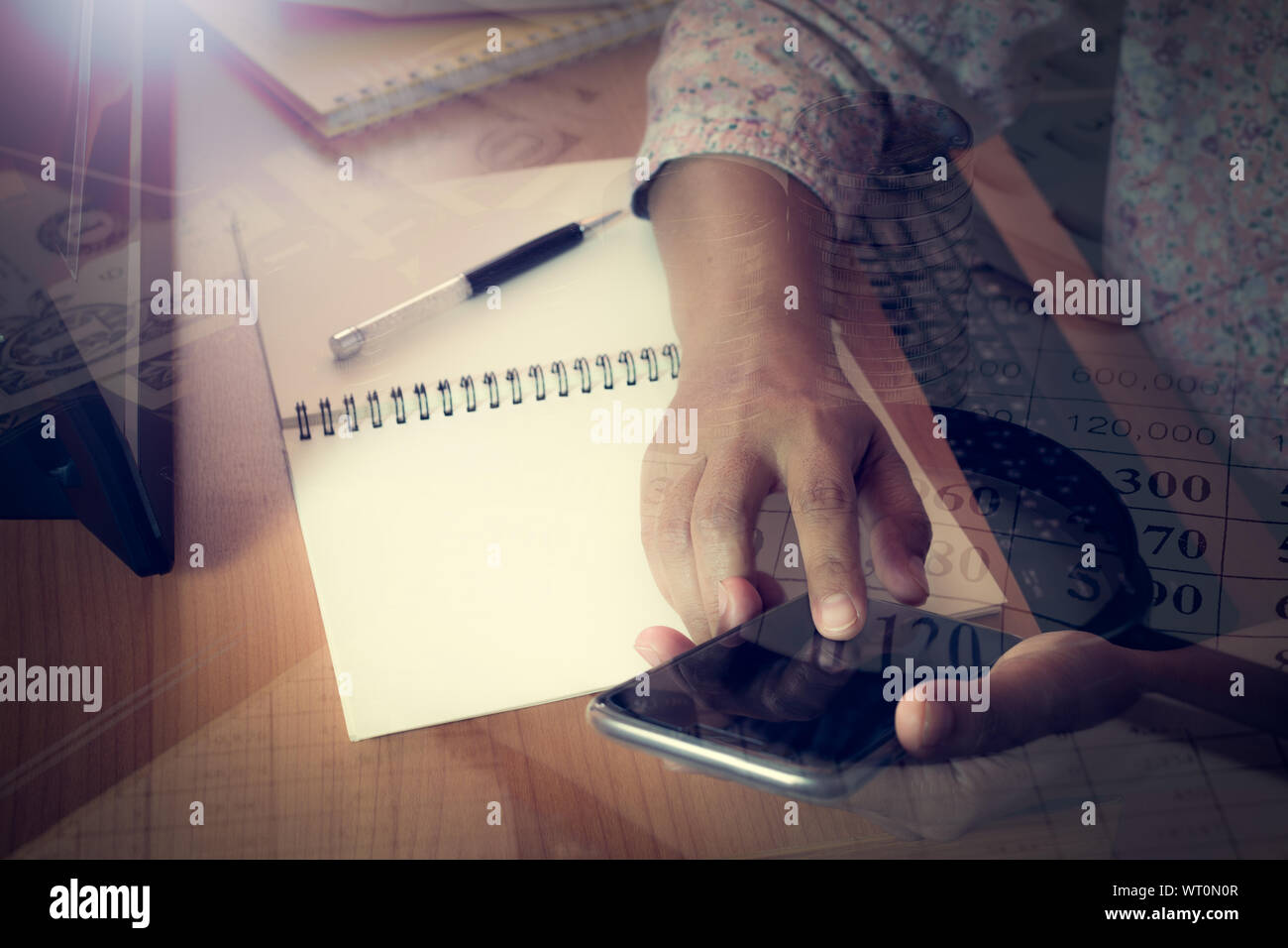 Business work numbers hi-res stock photography and images - Alamy