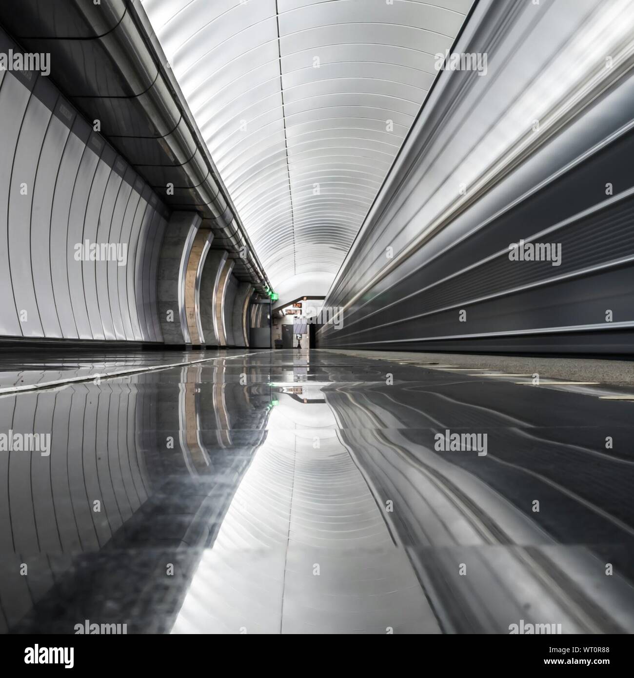 Walkway To Subway High Resolution Stock Photography and Images - Alamy