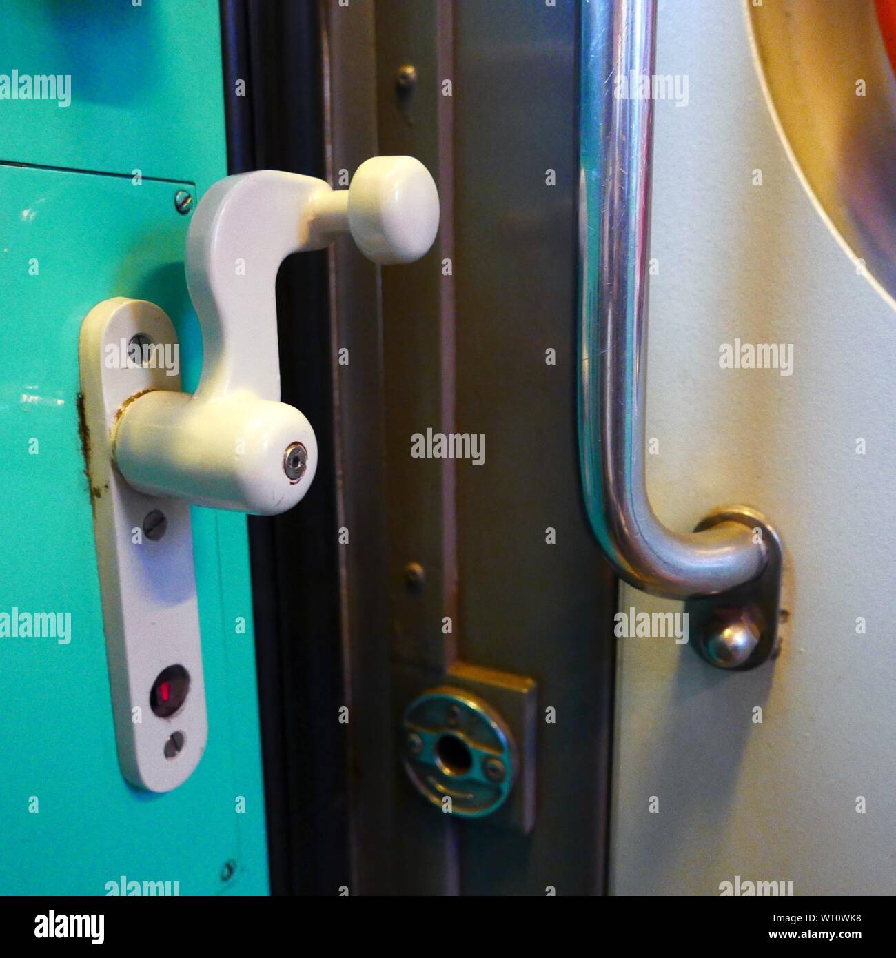 Train handle hi-res stock photography and images - Alamy