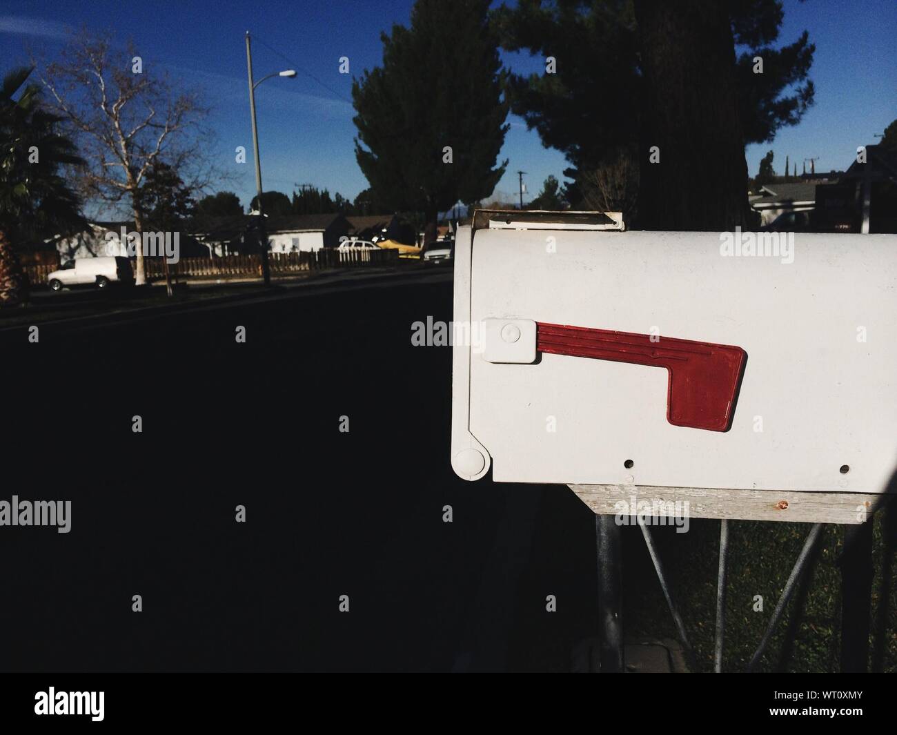 Suburban street side hi-res stock photography and images - Alamy