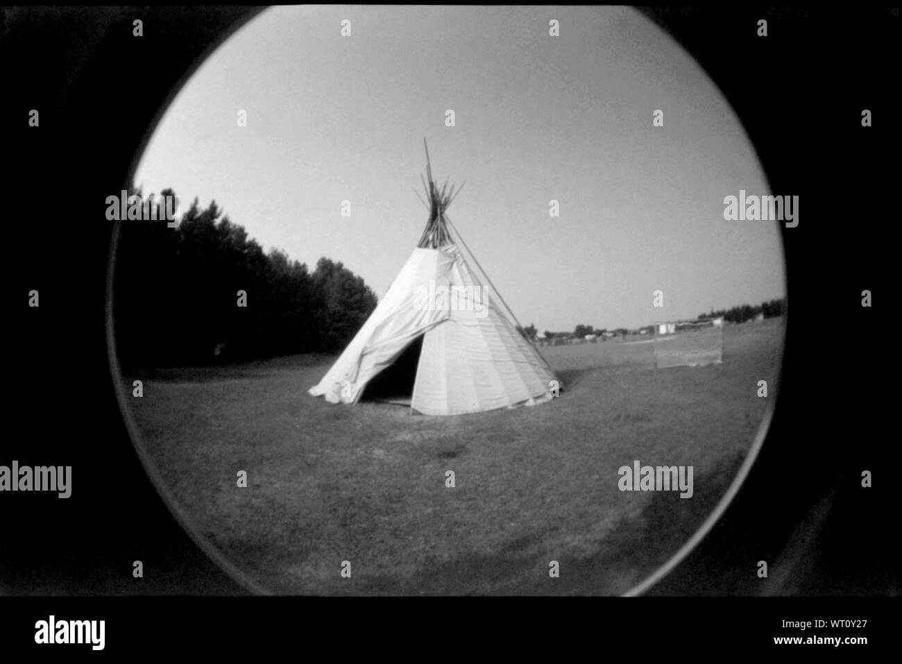 Teepee outdoors hi-res stock photography and images - Alamy