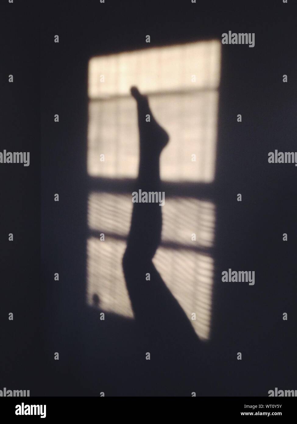 Female shadow wall hi-res stock photography and images - Alamy