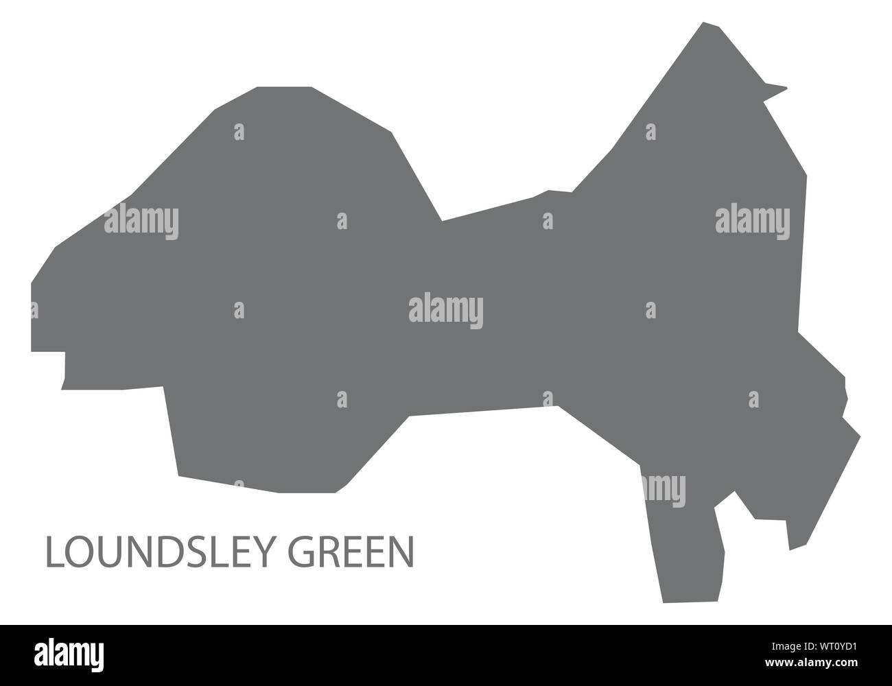 Map of chesterfield Stock Vector Images - Alamy