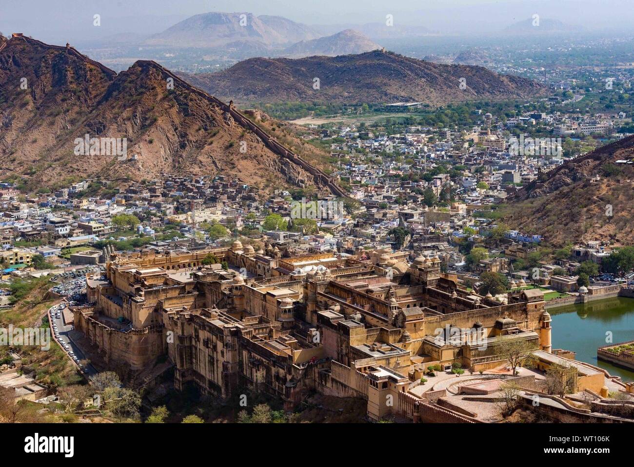 Amber fort aerial hi-res stock photography and images - Alamy