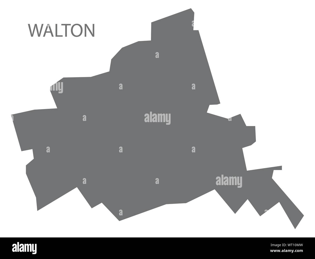 Map of walton Stock Vector Images - Alamy