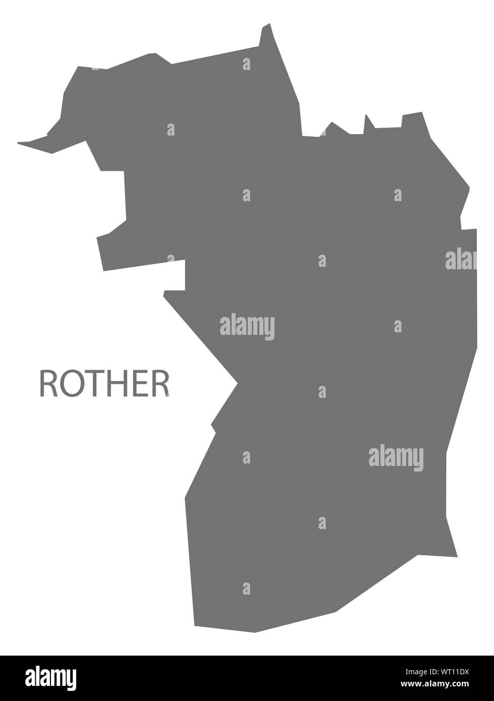 Rother map vector hi-res stock photography and images - Alamy