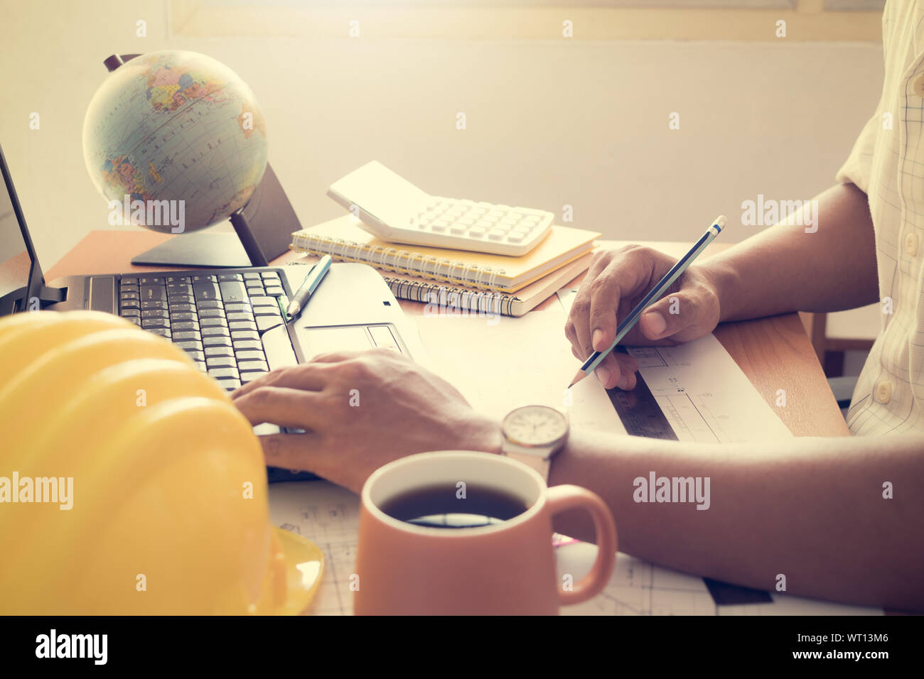 Engineer office industry computer hi-res stock photography and images ...