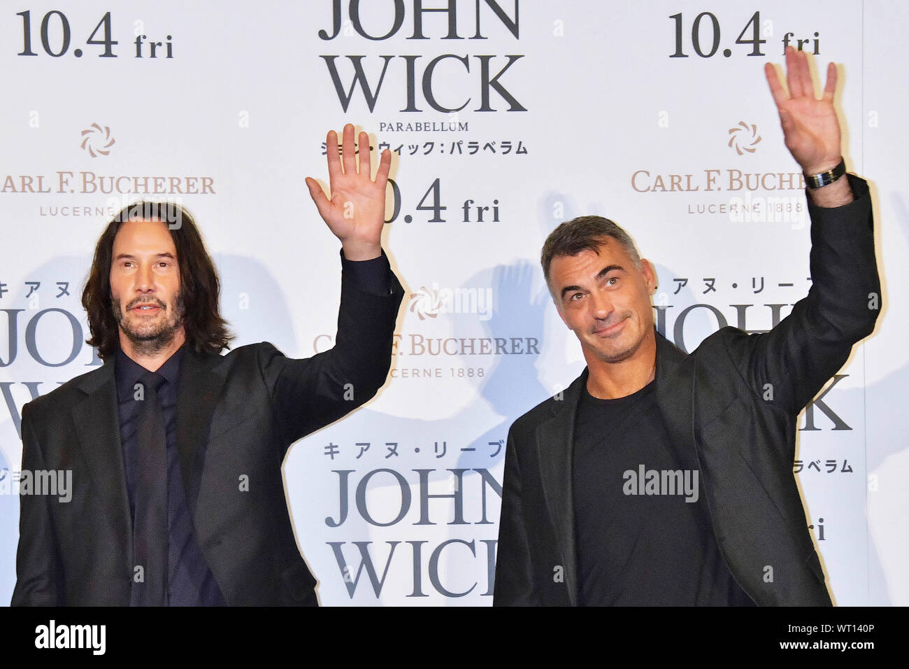 Tokyo Japan 10th Sep 2019 Keanu Reeves And Chad Stahelski Attending