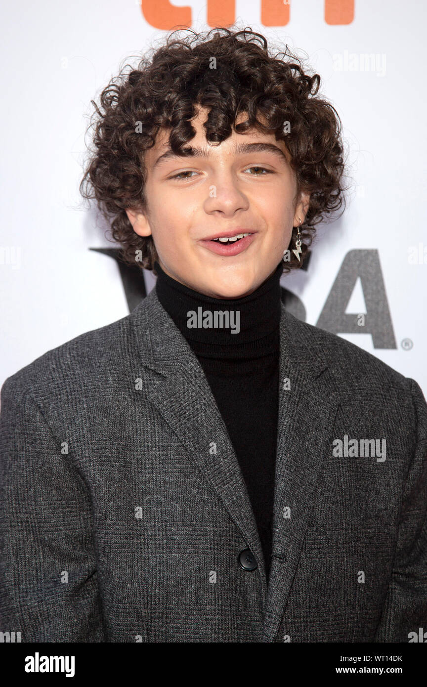 Noah Jupe attending the 'Ford v Ferrari' premiere during the 44th ...