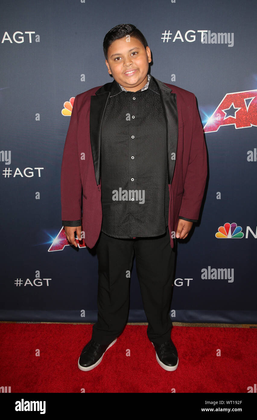 Hollywood, Ca. 10th Sep, 2019. Luke Islam, at "America's Got Talent ...