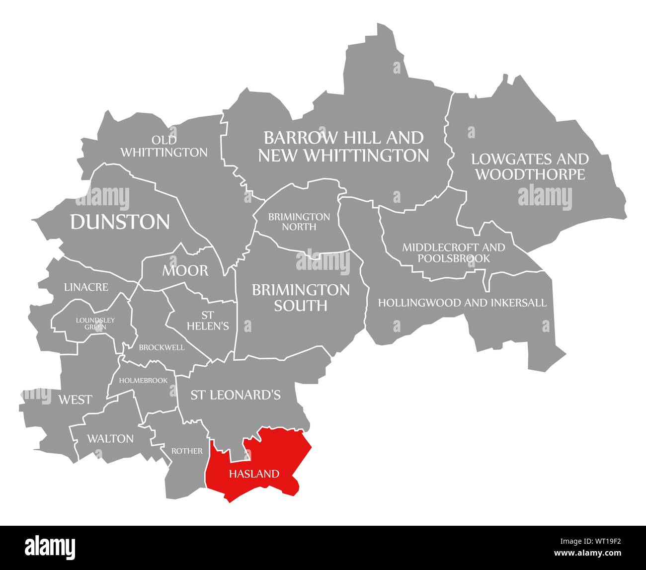 Chesterfield And District High Resolution Stock Photography and Images ...