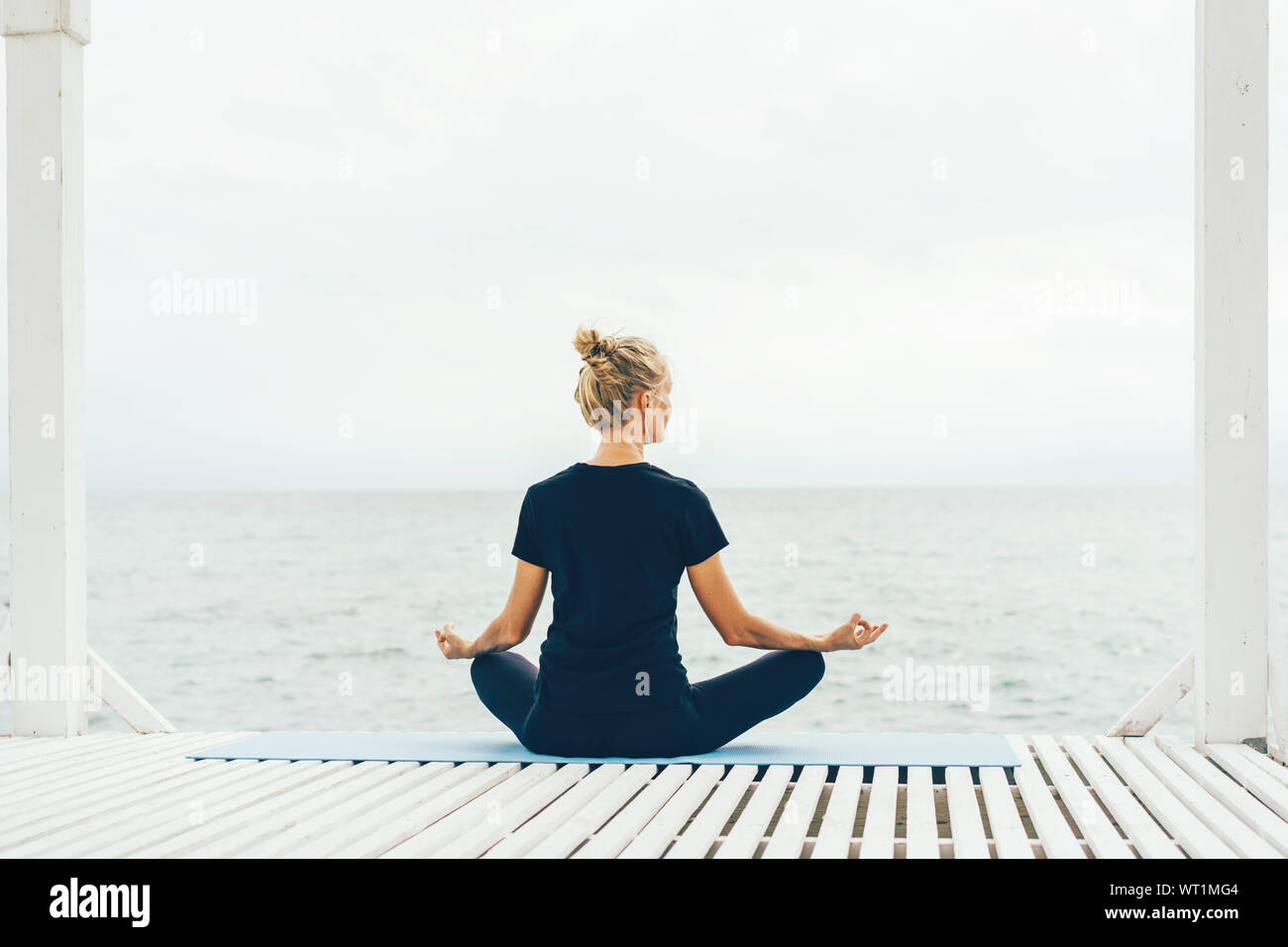 Calm peaceful mood. Mental comfort Stock Photo - Alamy