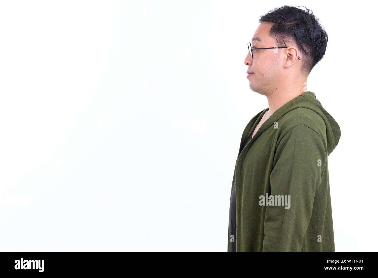 Profile shot mature male Cut Out Stock Images & Pictures - Alamy