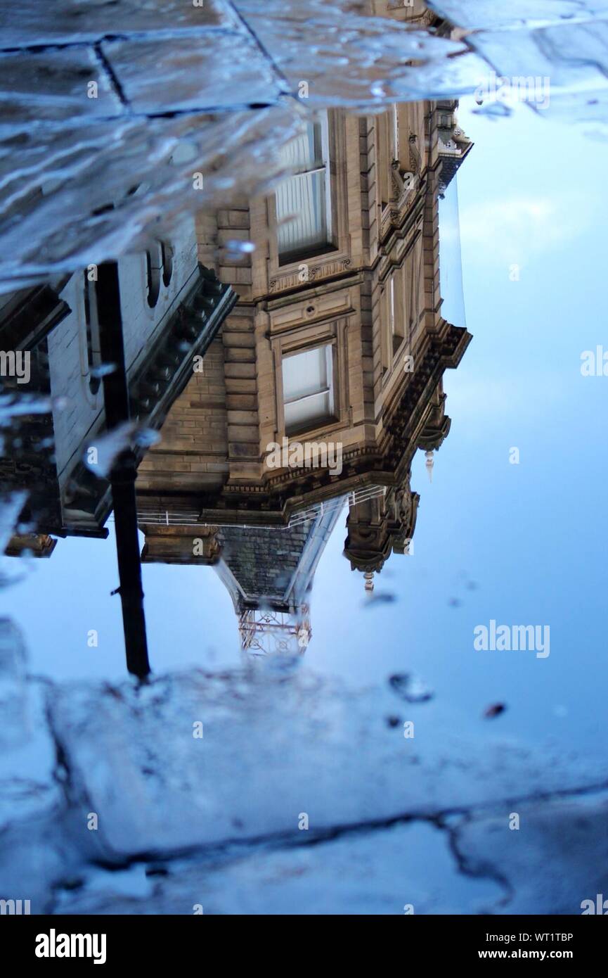 Rain puddle hi-res stock photography and images - Alamy