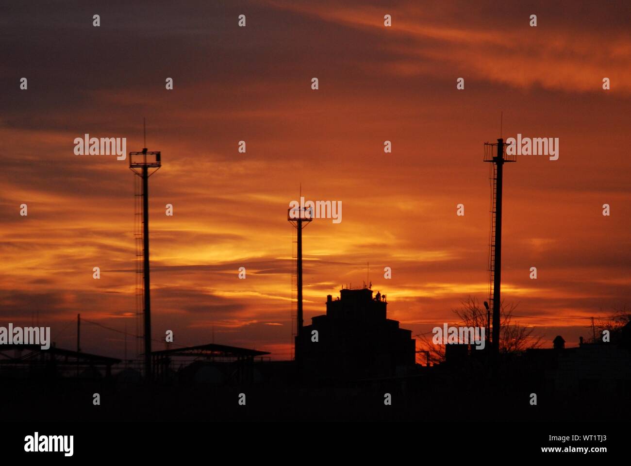 Orange towers hi-res stock photography and images - Alamy