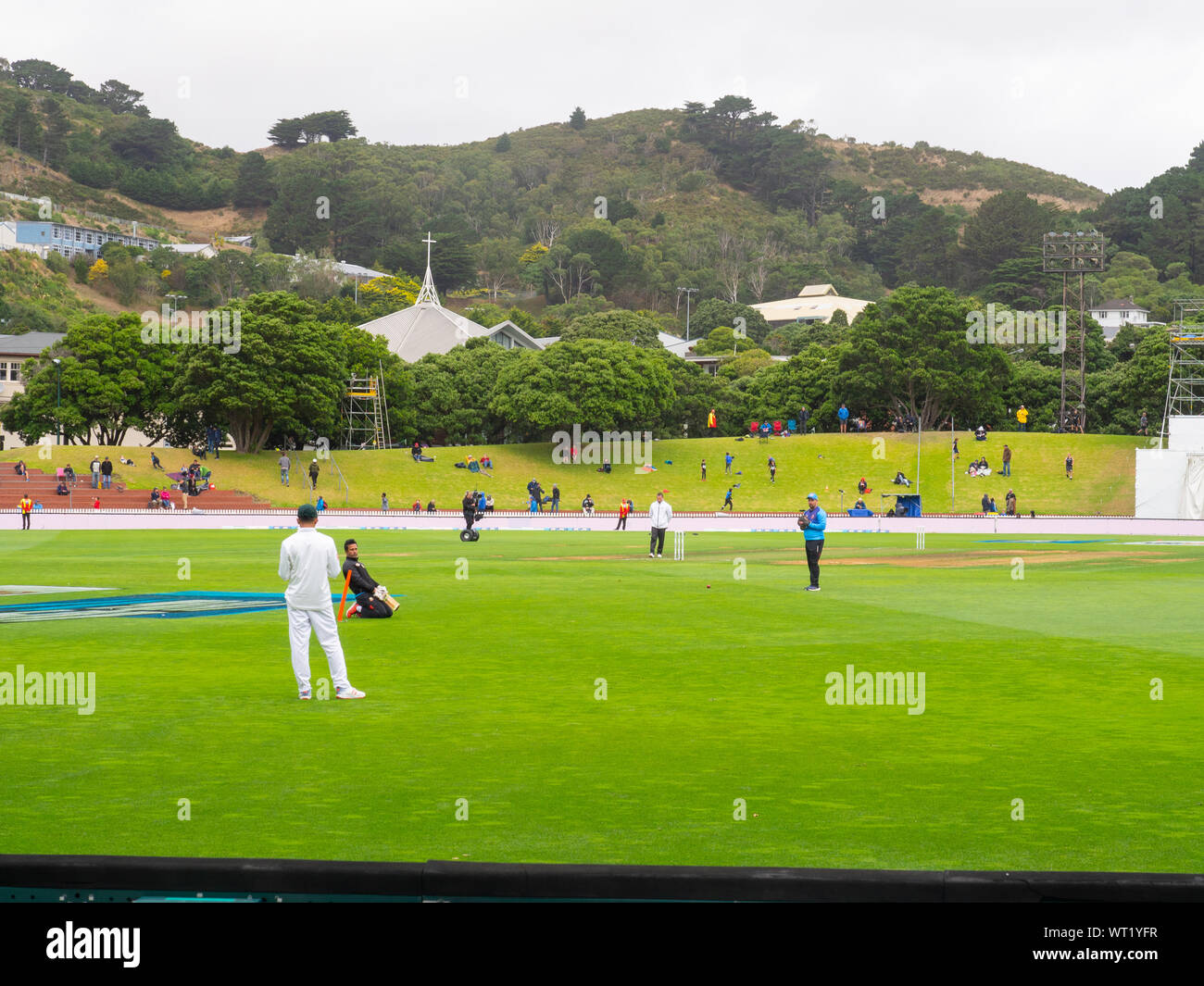 Wellington cricket ground hi-res stock photography and images - Alamy