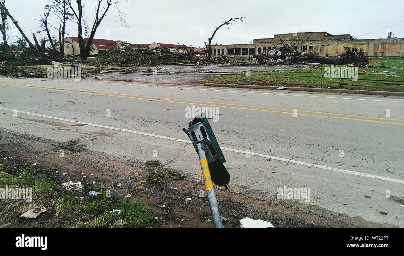 Damaged street hi-res stock photography and images - Alamy