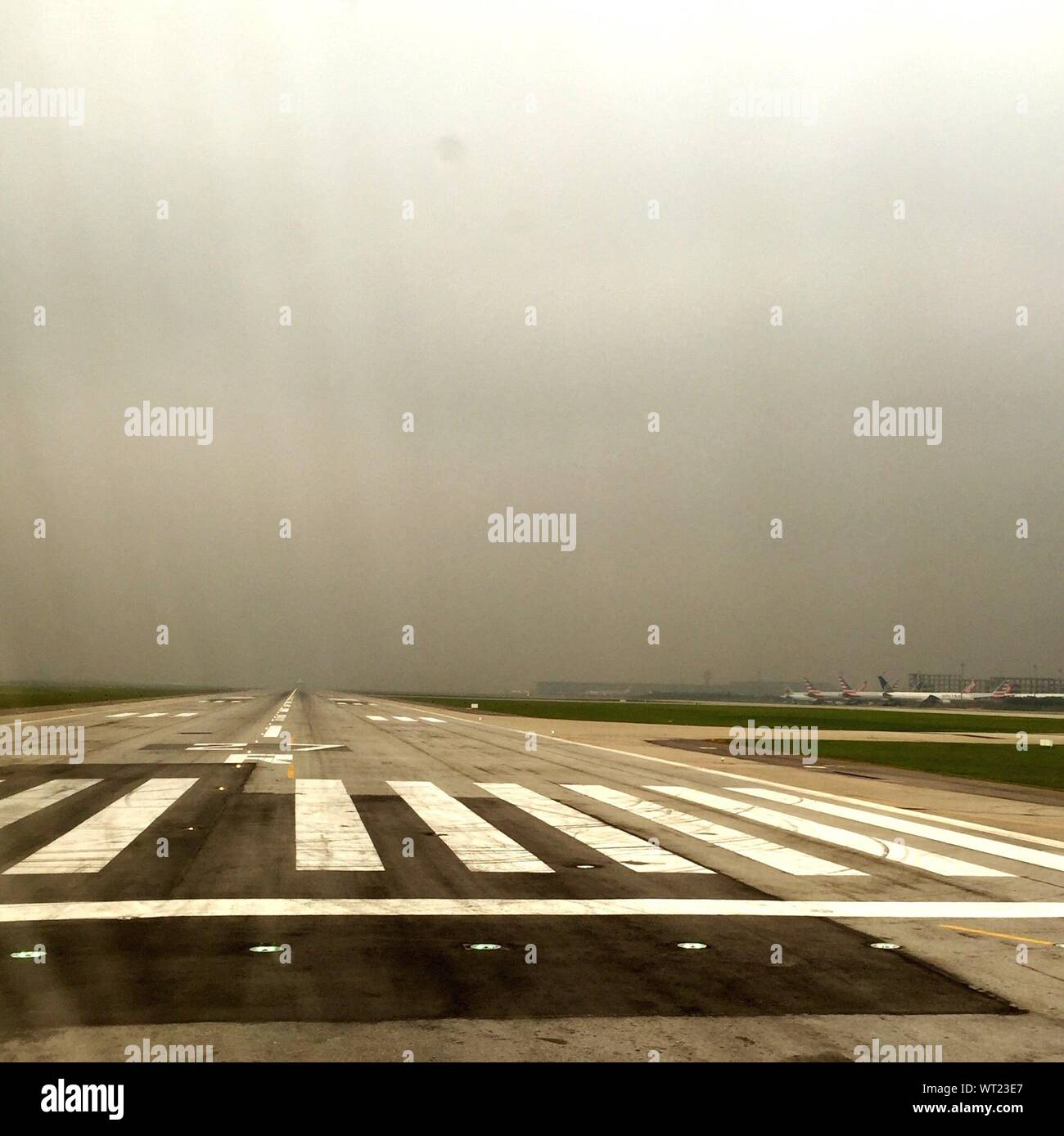 Cloudy Runway High Resolution Stock Photography and Images - Alamy