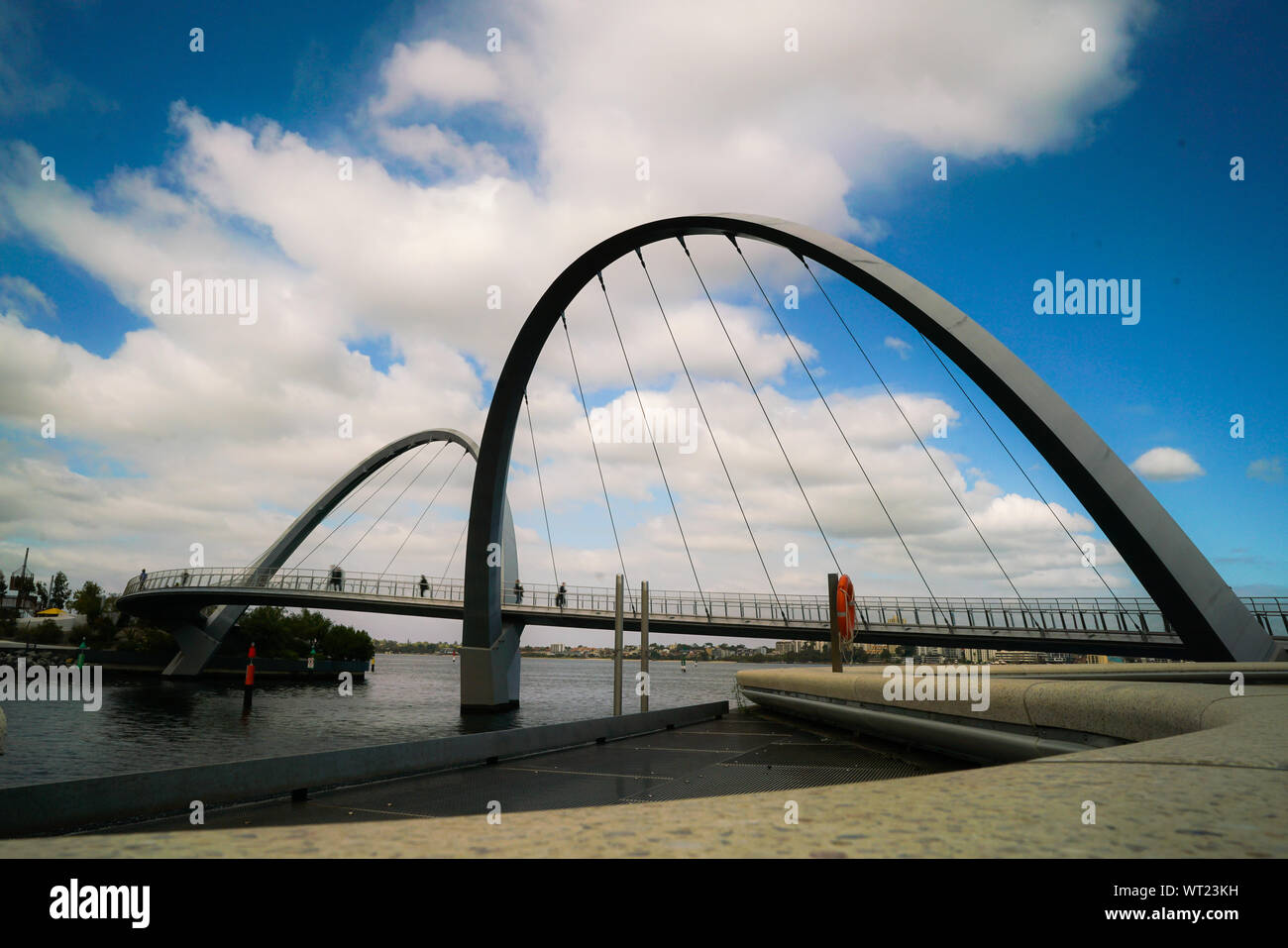 Perth, Western Australia - Aug 7th 2019: The scenic and iconic view of ...