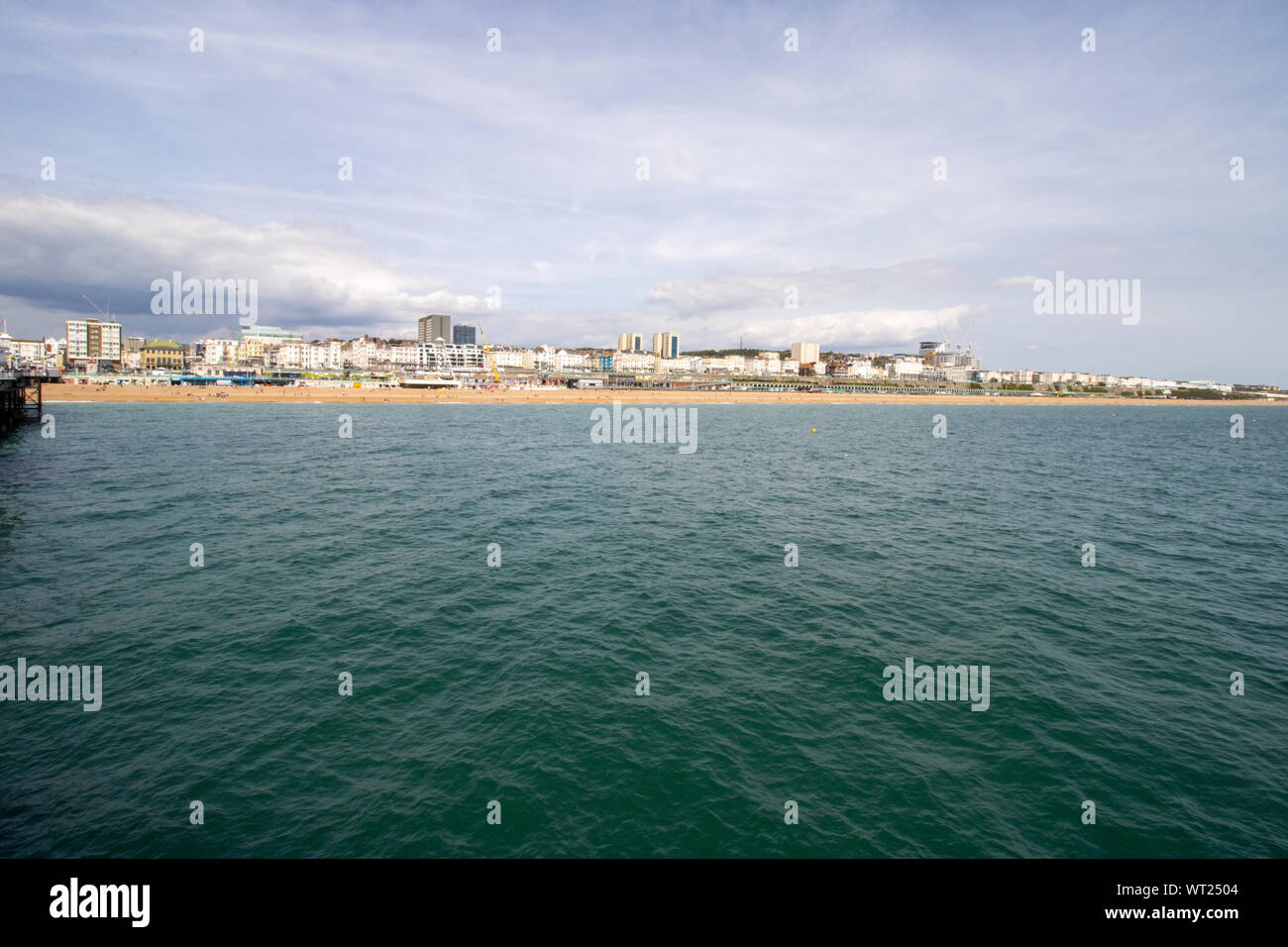 Brighton UK, 10th July 2019: The famous beautiful Brighton Beach and ...
