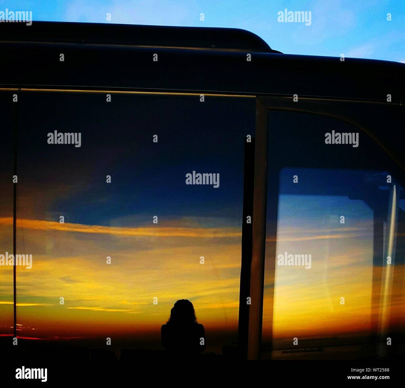 Bus orange hi-res stock photography and images - Alamy